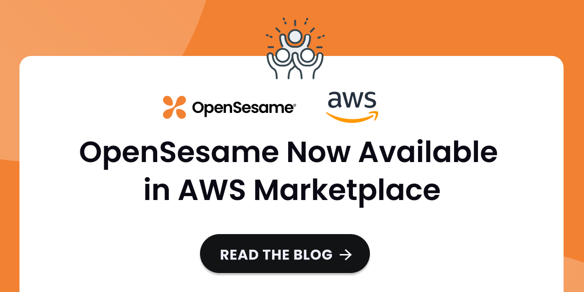 OpenSesame: Now Available in AWS Marketplace - OpenSesame: Online ...