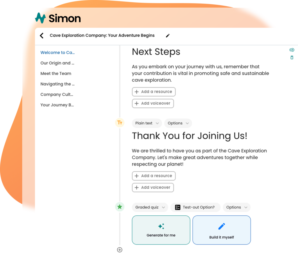 Simon - OpenSesame: Online training today for the skills you need tomorrow